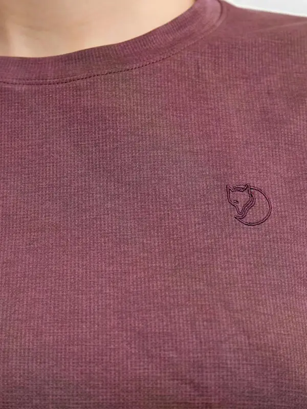 Fjallraven Logo-embroidered T-shirt