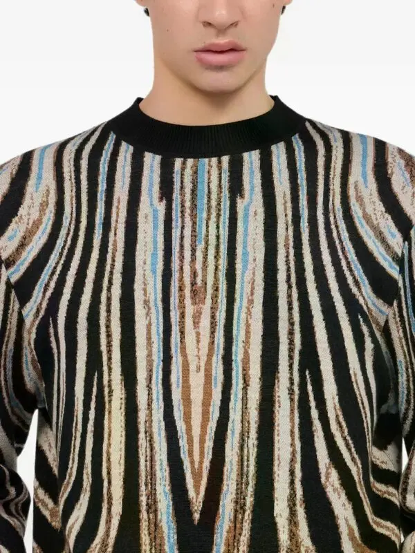Roberto Cavalli Tiger-print Sweater
