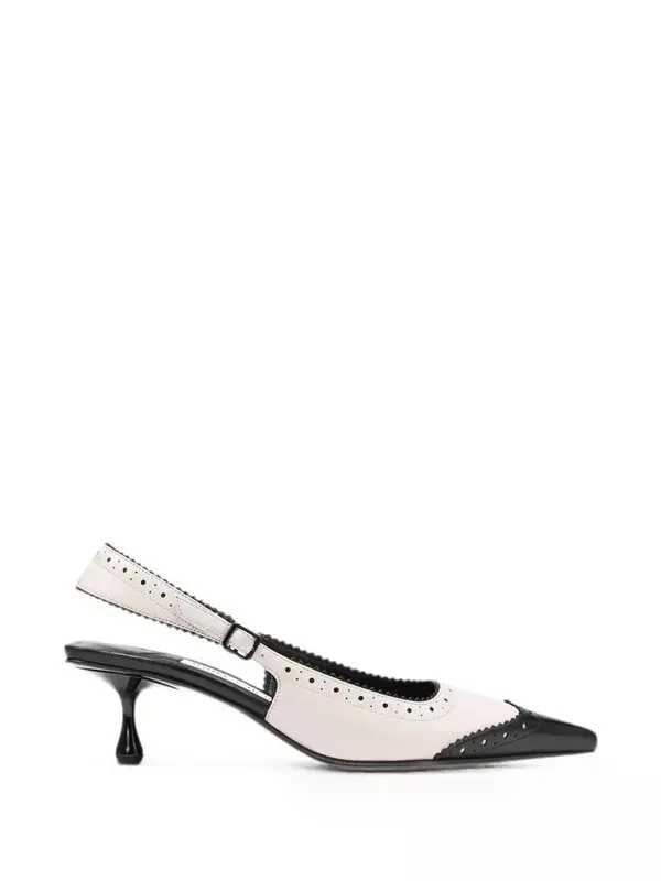JIMMY CHOO Brogue Slingback Pumps - Pink