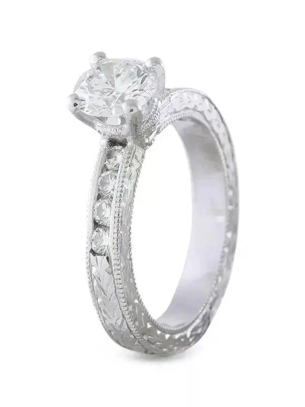 LB EXCLUSIVE Diamond Filigree Ring