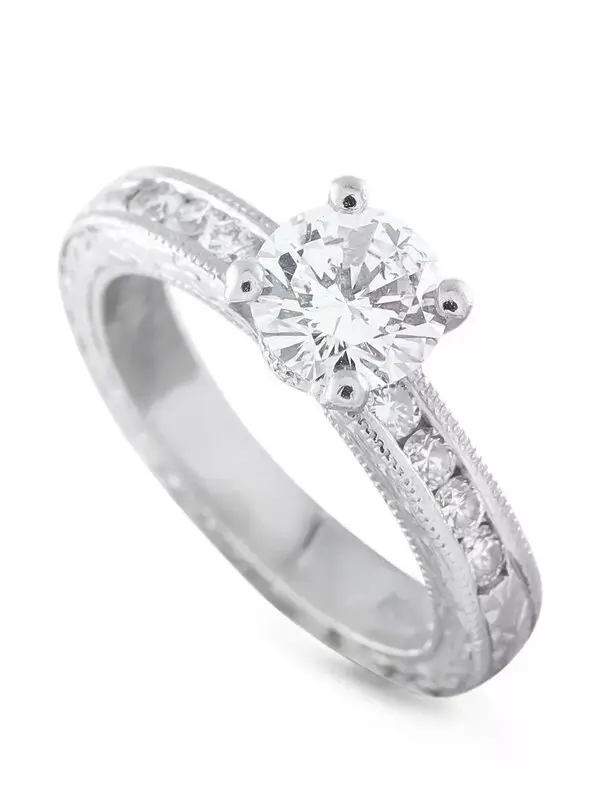 LB EXCLUSIVE Diamond Filigree Ring - Silver