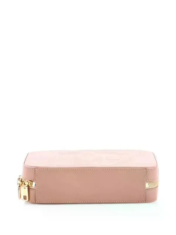 Dolce & Gabbana Dg Logo Camera Bag Leather Small Shoulder Bag - Pink