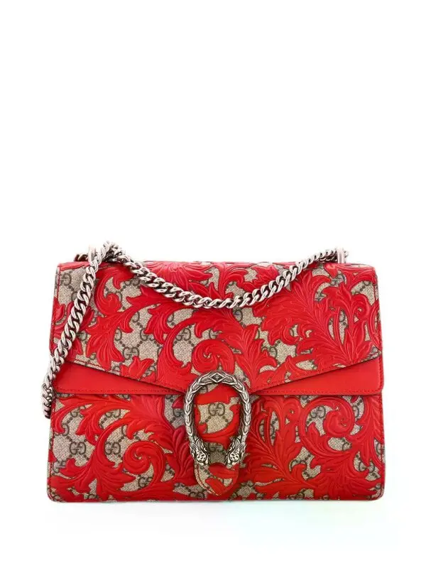 Gucci Dionysus Bag Arabesque Gg Coated Canvas Medium Shoulder Bag