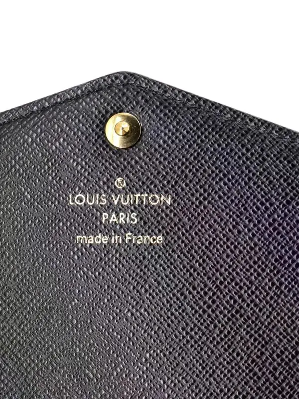 LOUIS VUITTON Sarah Wallet Nm Reverse Monogram Giant And Monogram Canvas Small Wallets - Brown