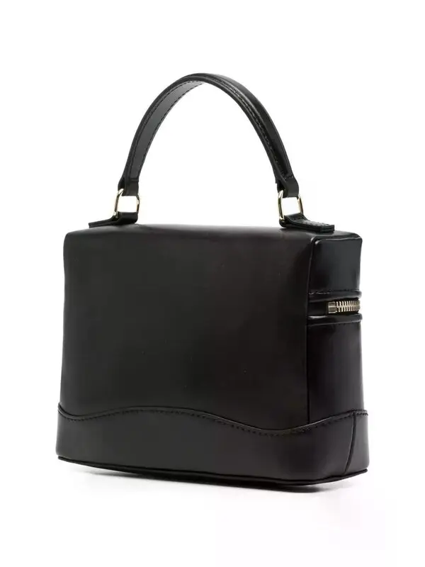 Sandro Tangolino Leather Zip-front Mini Tote Bag