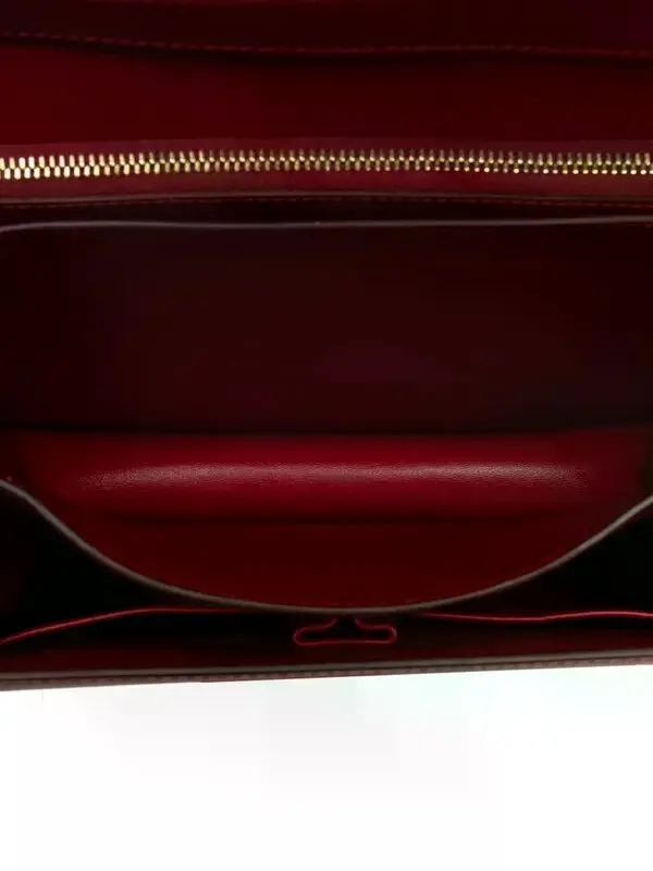 Celine Medium Calfskin Classic Box Crossbody Bag - Red