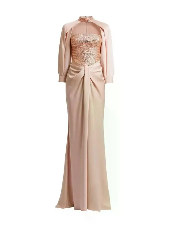 GEMY MAALOUF Strapless Bolero Gown
