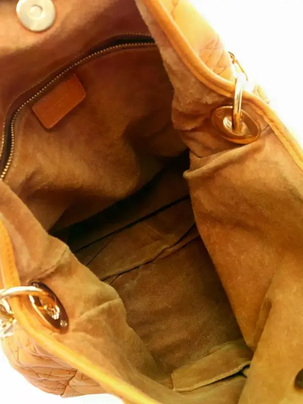 Dior Lambskin Cannage Hobo Bag
