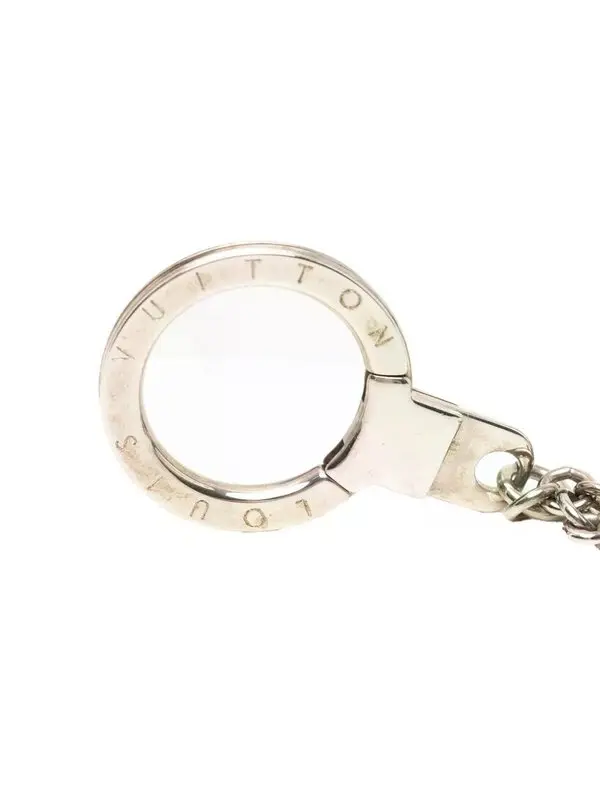 LOUIS VUITTON 2016 Brass Fleur D Epi And Bag Charm Key Chain