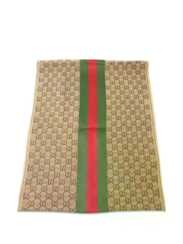 Gucci Fringed-hem Scarf
