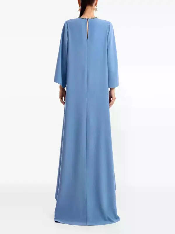GEMY MAALOUF Beaded-bow Kaftan
