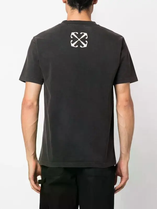 Off-White Bacchus-print Cotton T-shirt