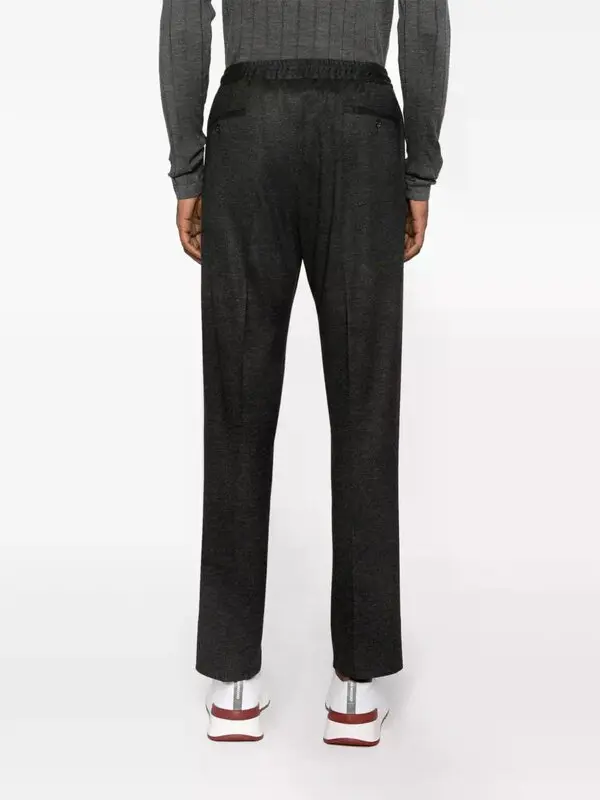 Corneliani Drawstring Tapered-leg Trousers