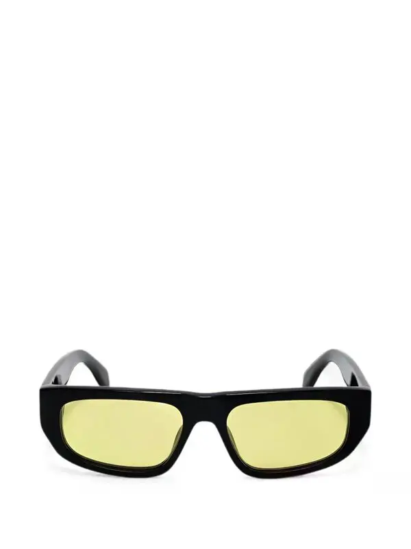 Palm Angels Ventura Rectangle-frame Sunglasses - Black