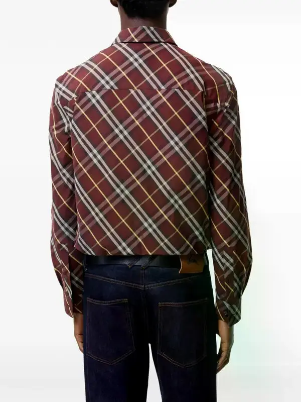 Burberry Classic-fit Check Cotton Shirt