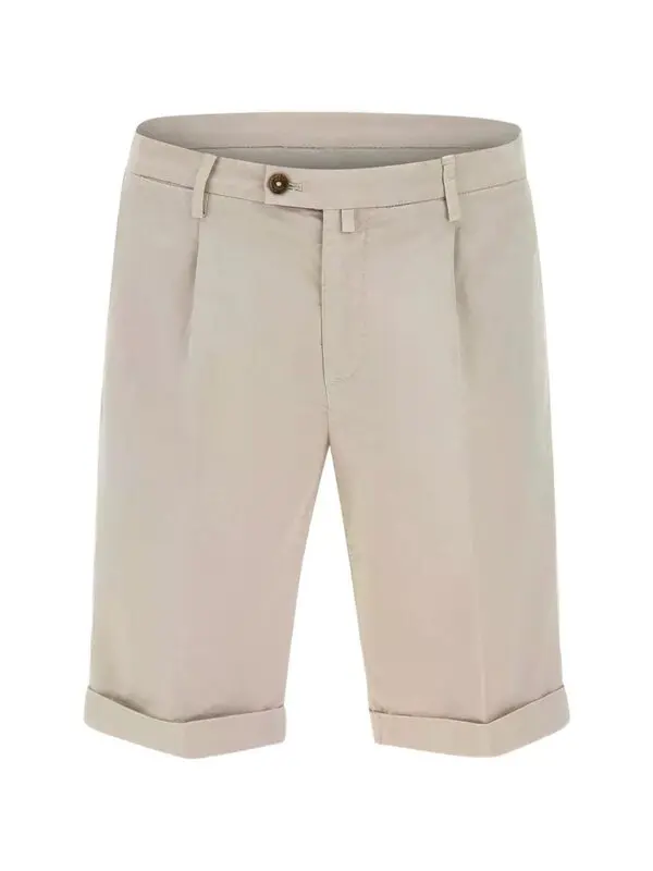 BRIGLIA 1949 Tailored Shorts - Neutrals