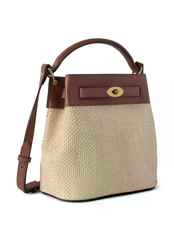 Mulberry Islington Raffia Bucket Bag