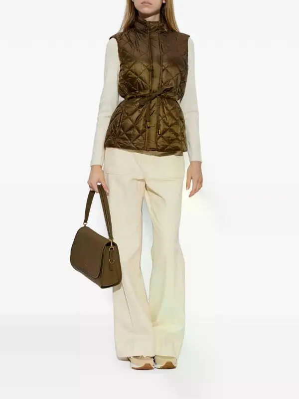 Michael Kors Drawstring-waist Quilted Gilet