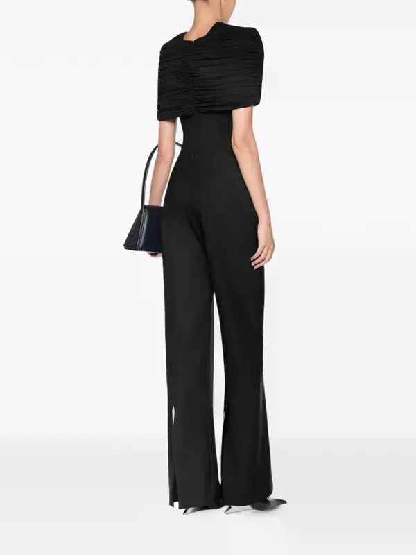 CHATS BY C.DAM Low-rise Flared Trousers