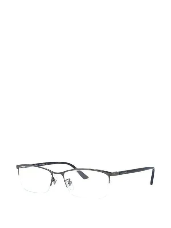 Gucci Square-frame Semi-rimless Glasses