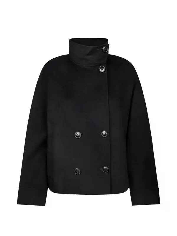 Max Mara High-neck Double-breasted Coat
