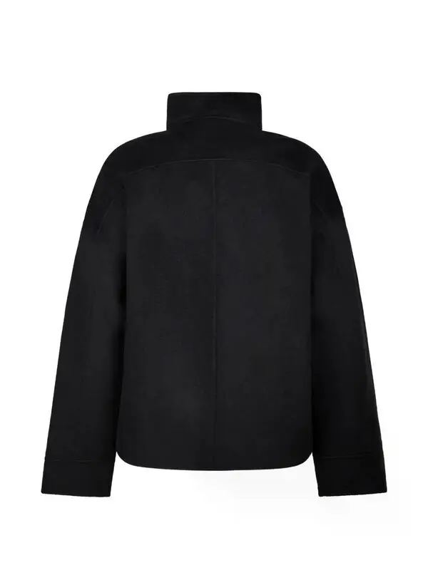Max Mara High-neck Double-breasted Coat