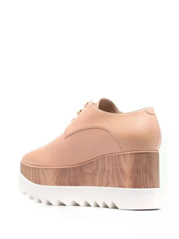 Stella McCartney Elyse Star-print Platform Shoes