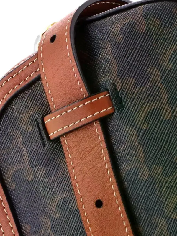 Celine Camera Bag Triomphe Coated Canvas Small Crossbody Bag