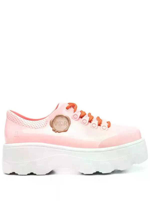 Viktor & Rolf Kick Off Lace-up Sneakers - Pink