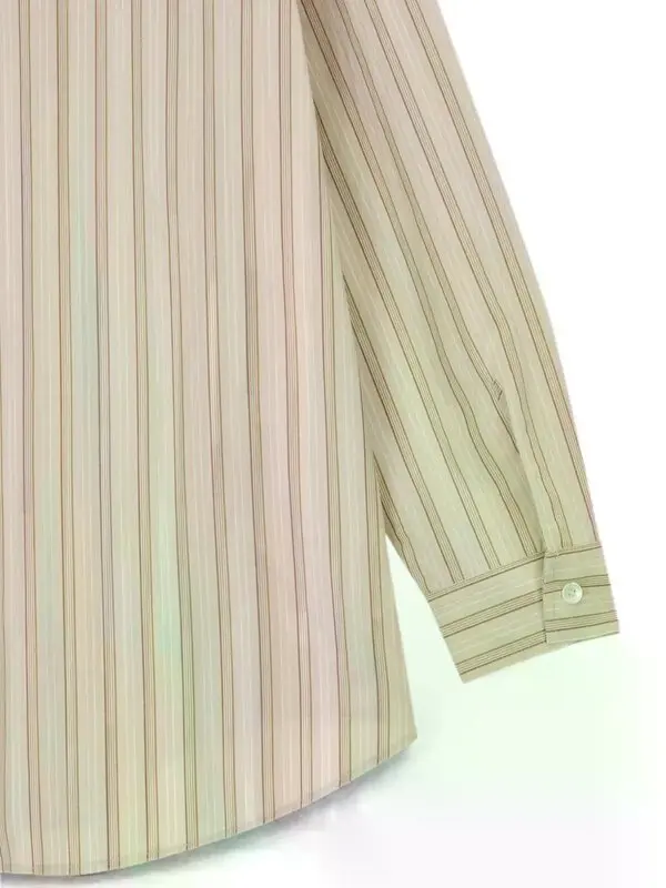 STUDIO TOMBOY Striped Button-down Cotton Shirt