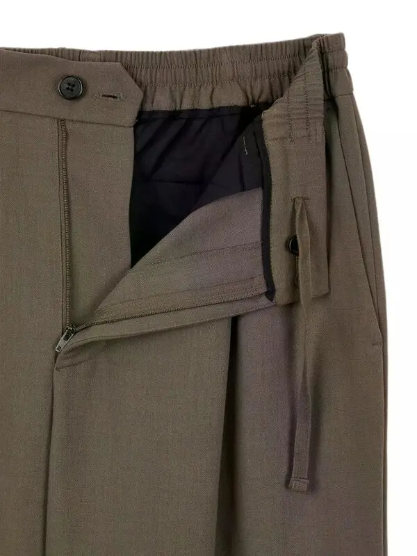 STUDIO TOMBOY Pleated Elasticated-waistband Trousers