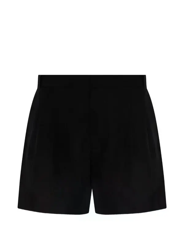 Rag & Bone Pleated Tailored Shorts - Black