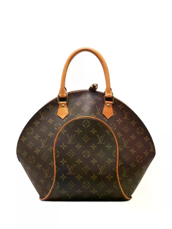 LOUIS VUITTON 2001 Monogram Ellipse Mm Handbag - Brown