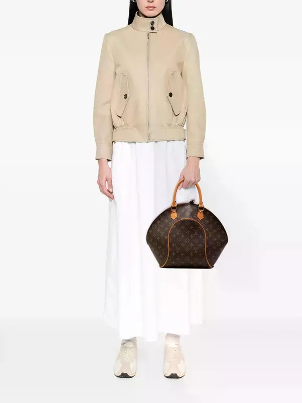 LOUIS VUITTON 2001 Monogram Ellipse Mm Handbag - Brown