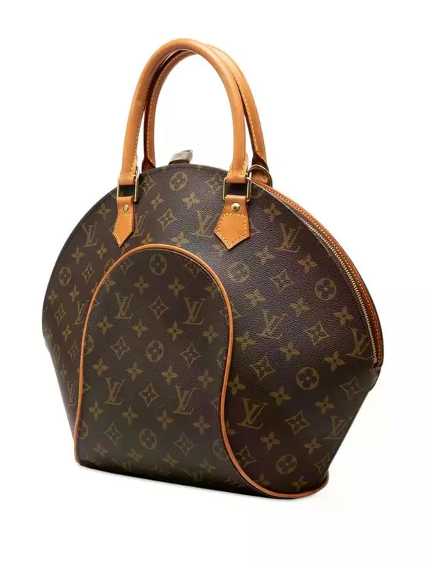 LOUIS VUITTON 2001 Monogram Ellipse Mm Handbag - Brown