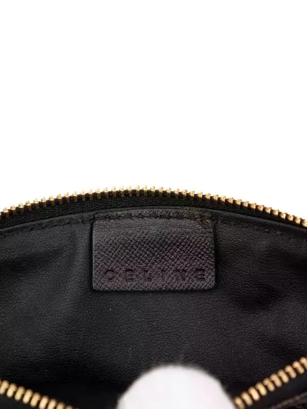 Celine 2000 Macadam Coated Canvas Pouch