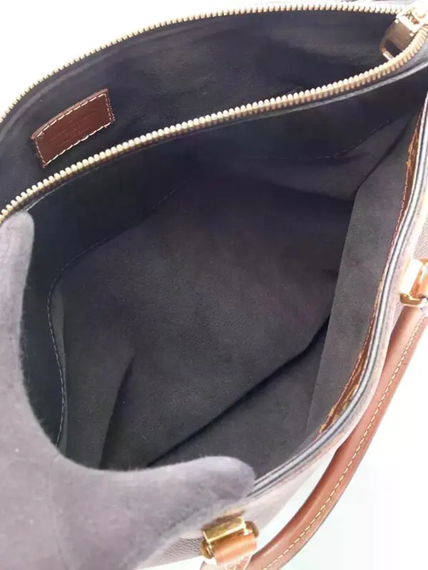 LOUIS VUITTON Monogram Pallas Mm Satchel