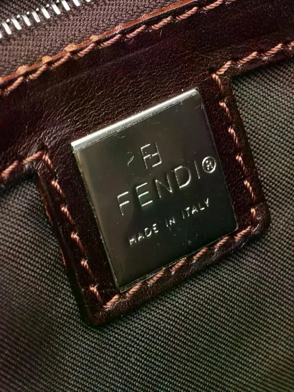 Fendi 2000-2010 Zucca Canvas Tote Bag
