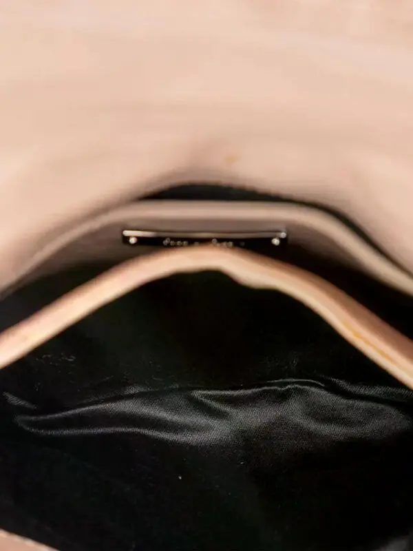 Miu Miu Matelasse Nappa Crystal Chain Satchel