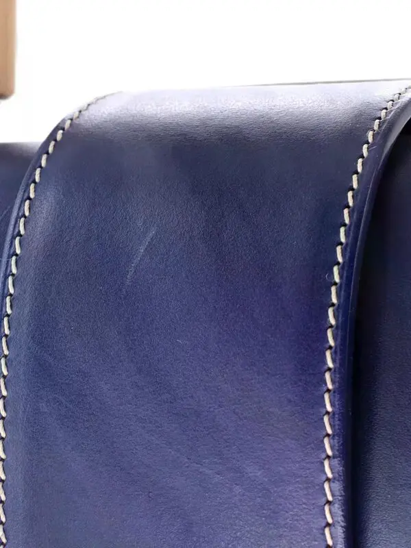 Goyard Saigon Top Handle Bag Coated Canvas With Leather Mm Satchel