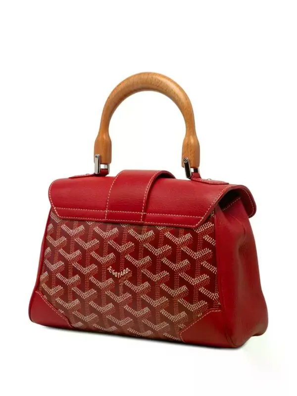 Goyard 2017 Mini Goyardine Saigon Souple Satchel