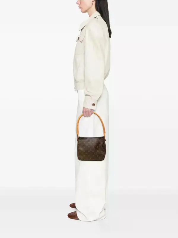 LOUIS VUITTON 2002 Monogram Looping Mm Shoulder Bag