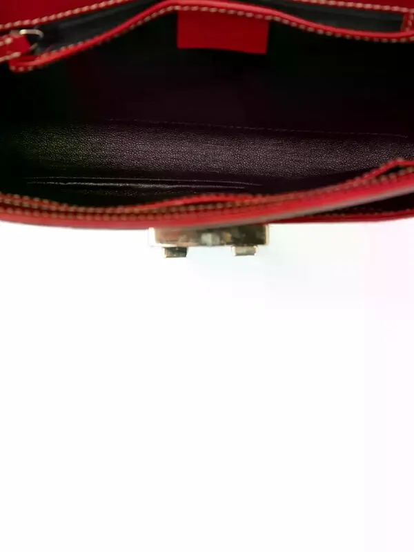 Gucci Calfskin Leather Lady Lock Shoulder Bag