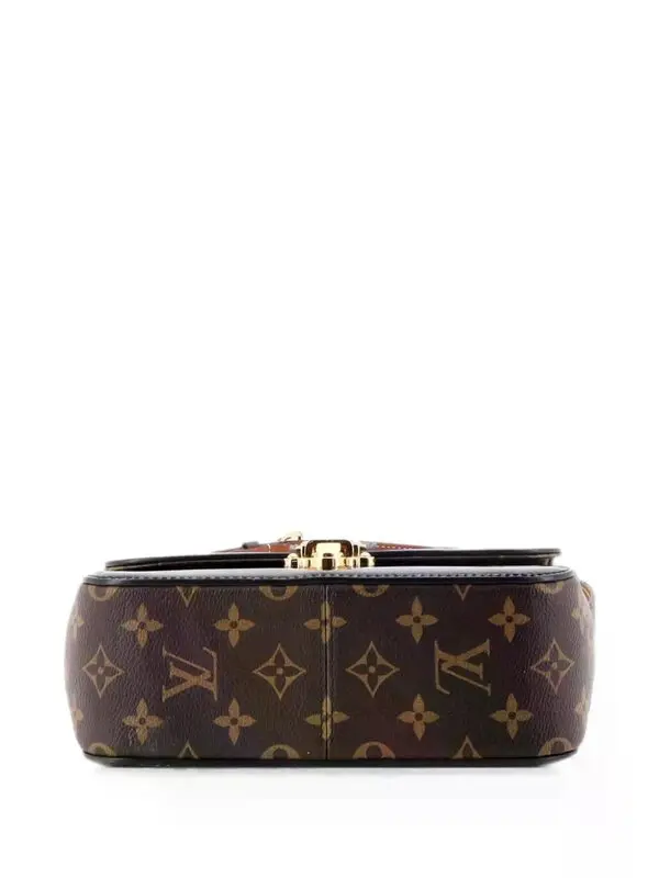 LOUIS VUITTON Cherrywood Vernis Monogram Canvas Bb Shoulder Bag - Black