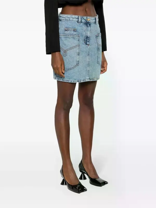 Moschino Cotton Denim Skirt
