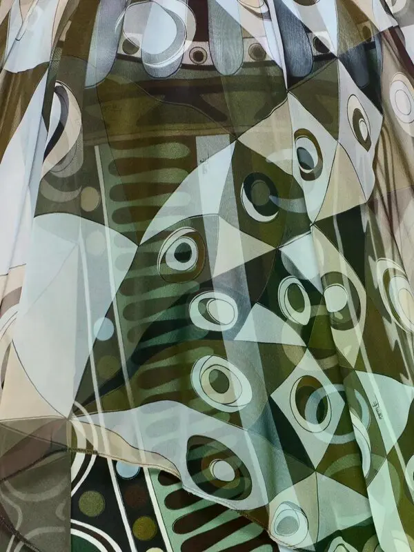 Emilio Pucci Iride-print Silk-chiffon Maxi Dress