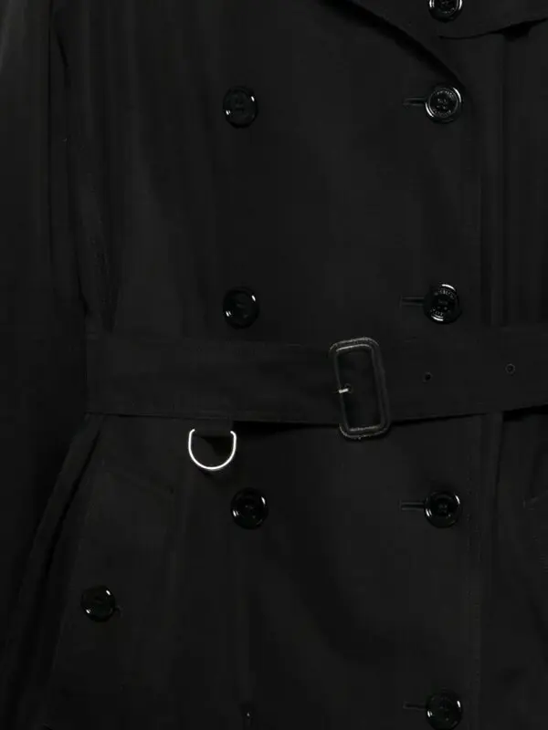 Burberry 2000s Double-breasted Trench Coat - Black