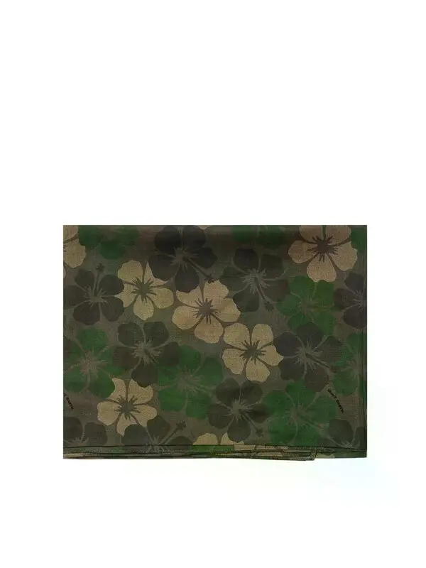 MC2 SAINT BARTH Hibiscus-print Tie-waist Sarong Skirt