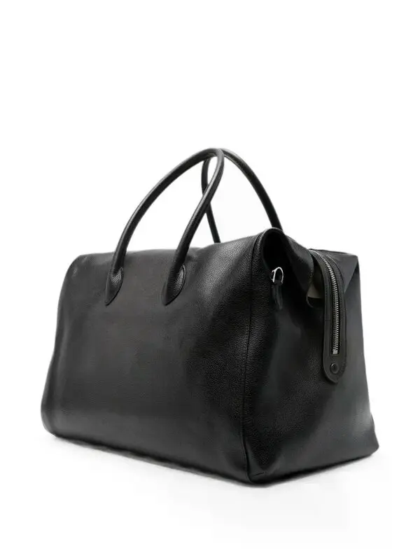 Santoni Grained-leather Holdalls Bag