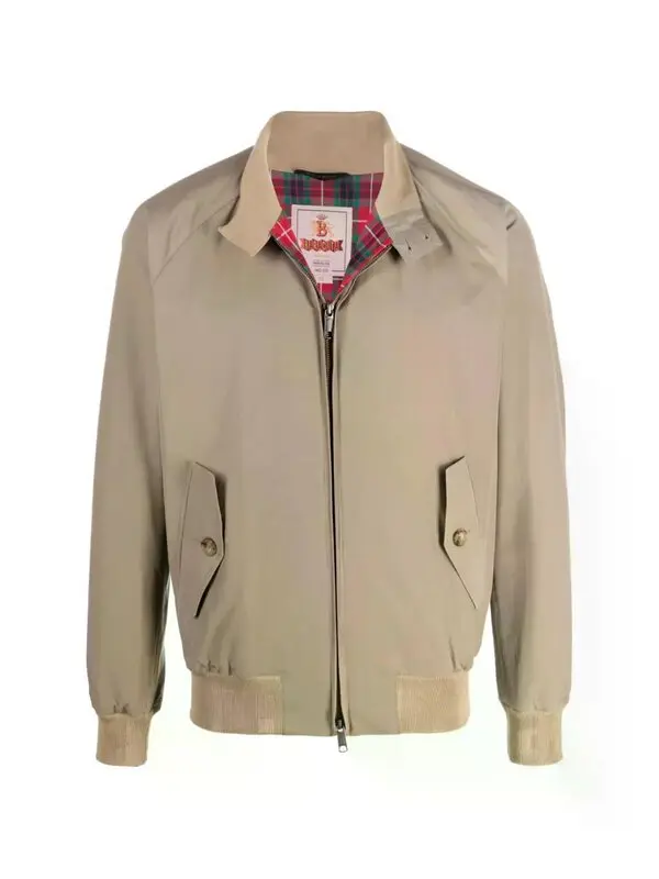 BARACUTA G9 Zip-up Jacket - Neutrals
